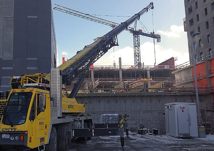 ROC Corp's Residential Crane services